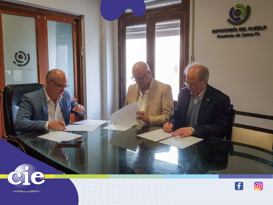 Firma de convenio con la Defensoría del Pueblo - Cie