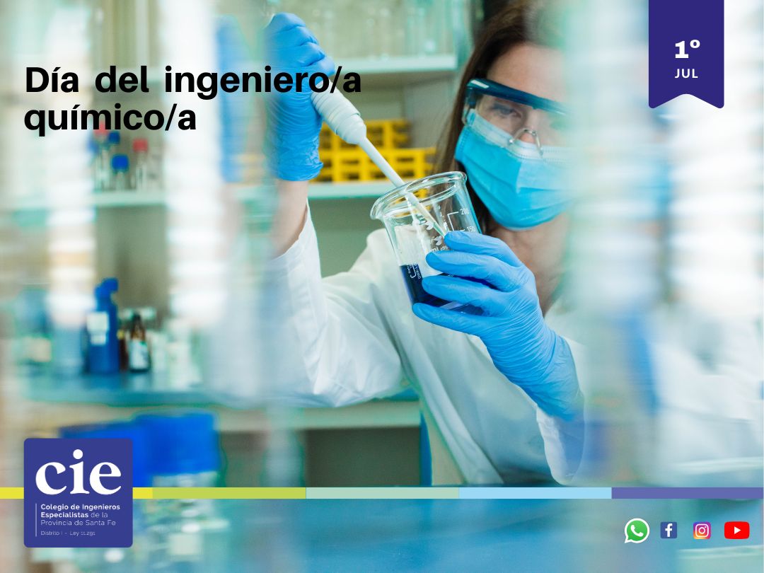 1º de julio. Día del/a ingeniero/a químico/a - Cie